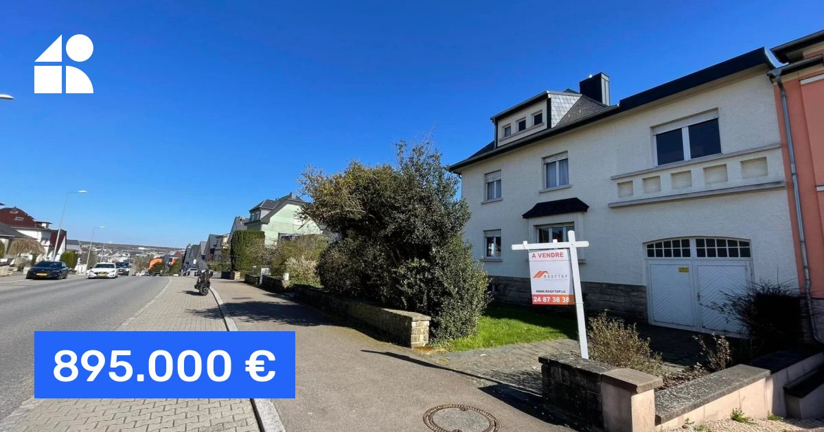 Maison 7 chambres à vendre à Bascharage